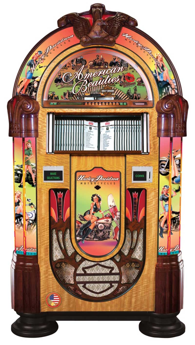 Rock-Ola American Beauties CD Jukebox. Free Delivery and Installation!