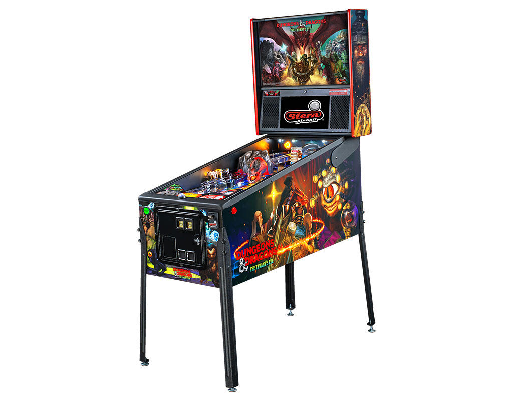 Dungeons & Dragons - The Tyrant's Eye Pinball Machine - Pro Edition by ...