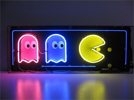 Pac-Man Neon Sign | Free Delivery!