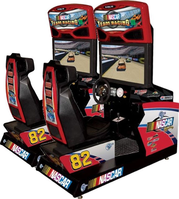 Nascar Team Racing Twin Arcade Machine For Sale Nascar Team Racing Twin Arcade Machine For Sale