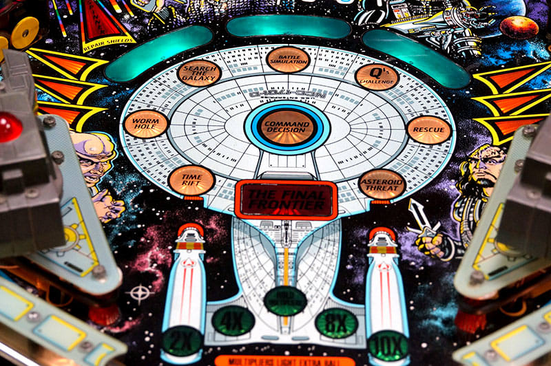 Star Trek Next Generation Pinball Machine For Sale UK