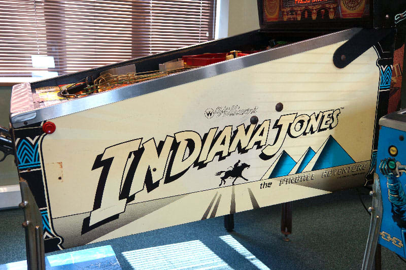 Indiana Jones Williams Pinball Machine For Sale UK