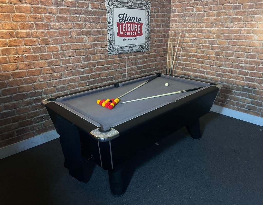 Supreme Winner Pool Table: Black - 7ft: Warehouse Clearance