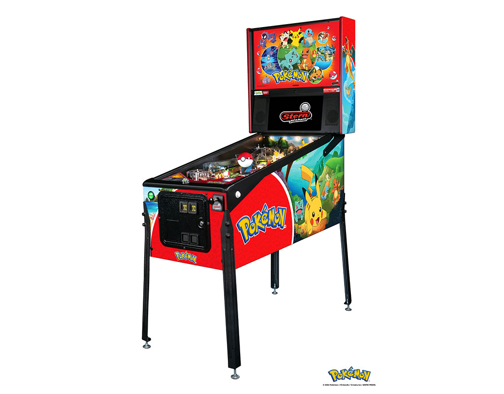 Pokémon Pinball Machine - Premium Edition by STERN Pinball For Sale UK.