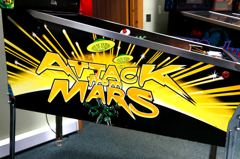 Attack from Mars Pinball Machine - Collector's Example