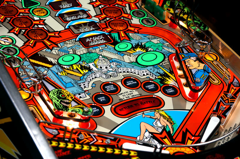 Attack from Mars Pinball Machine - Collector's Example