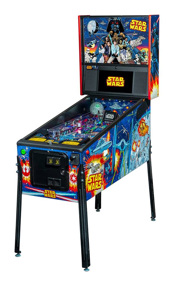 Star Wars Comic Edition Pinball Machine by STERN Pinball For Sale UK ...