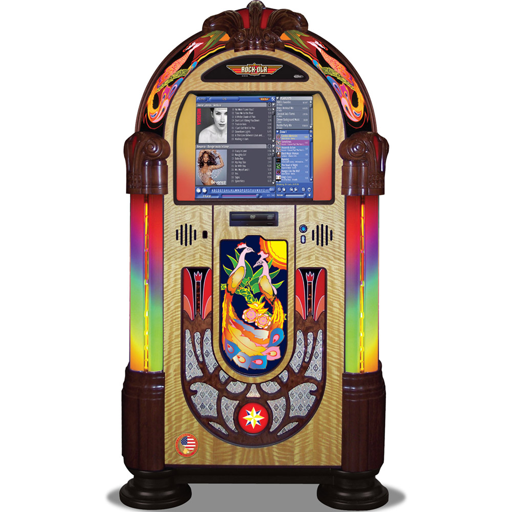 Rock-Ola Peacock Music Centre. Free Delivery and Installation!