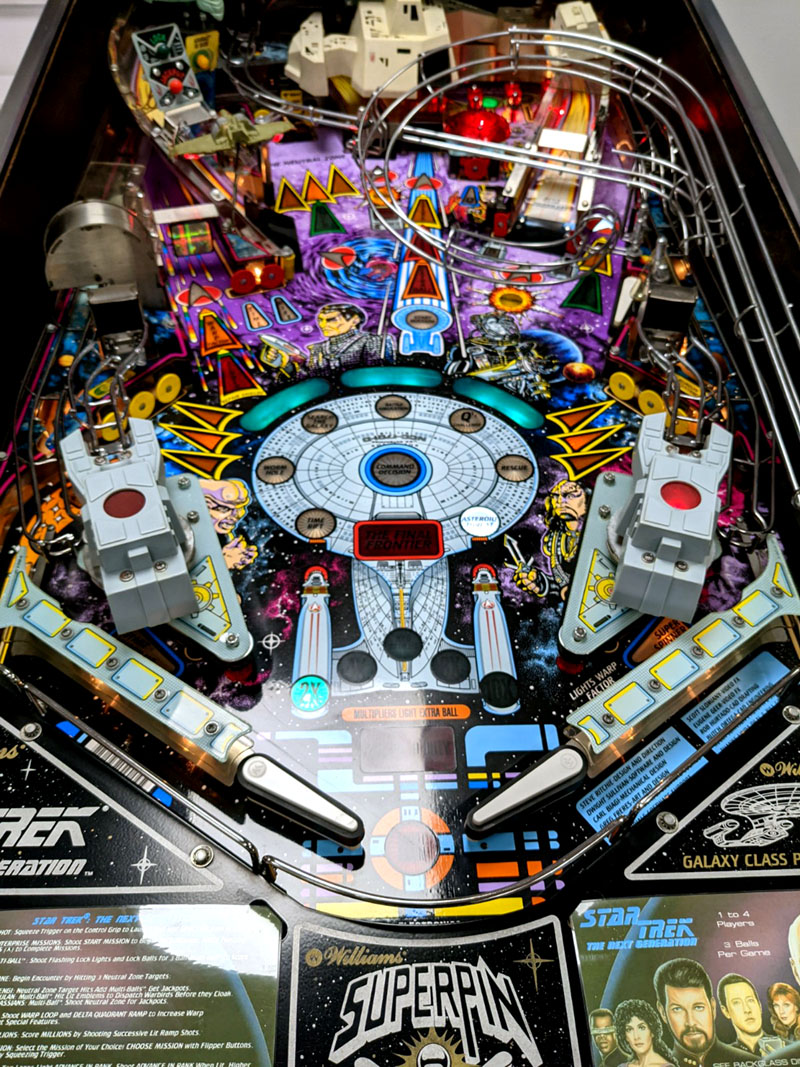 Star Trek Next Generation Pinball Machine For Sale UK