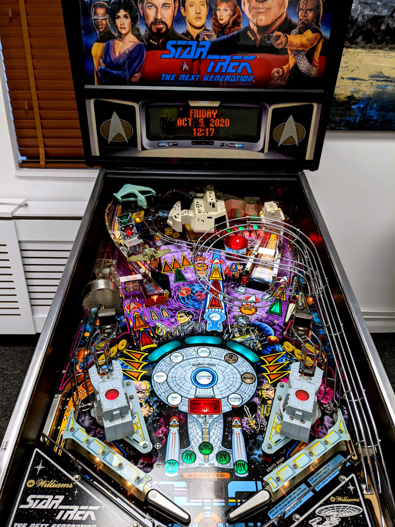 Star Trek Next Generation Pinball Machine For Sale UK