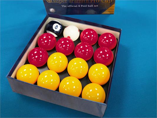 Super Aramith Pro Cup 2" Pool Ball Set | Free Delivery!