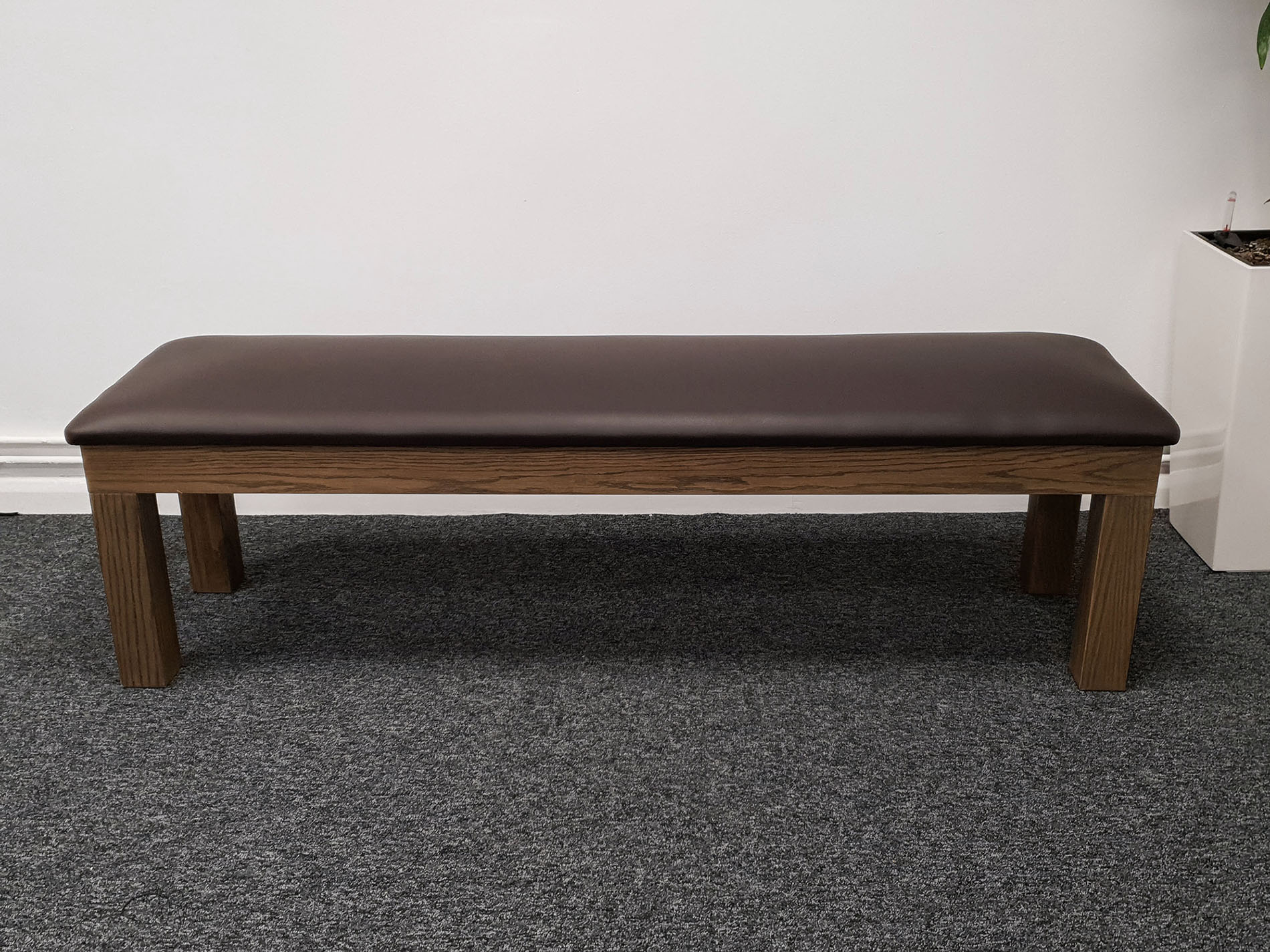 Signature Upholstered Pool Table Storage Bench - Silver Mist | Home ...