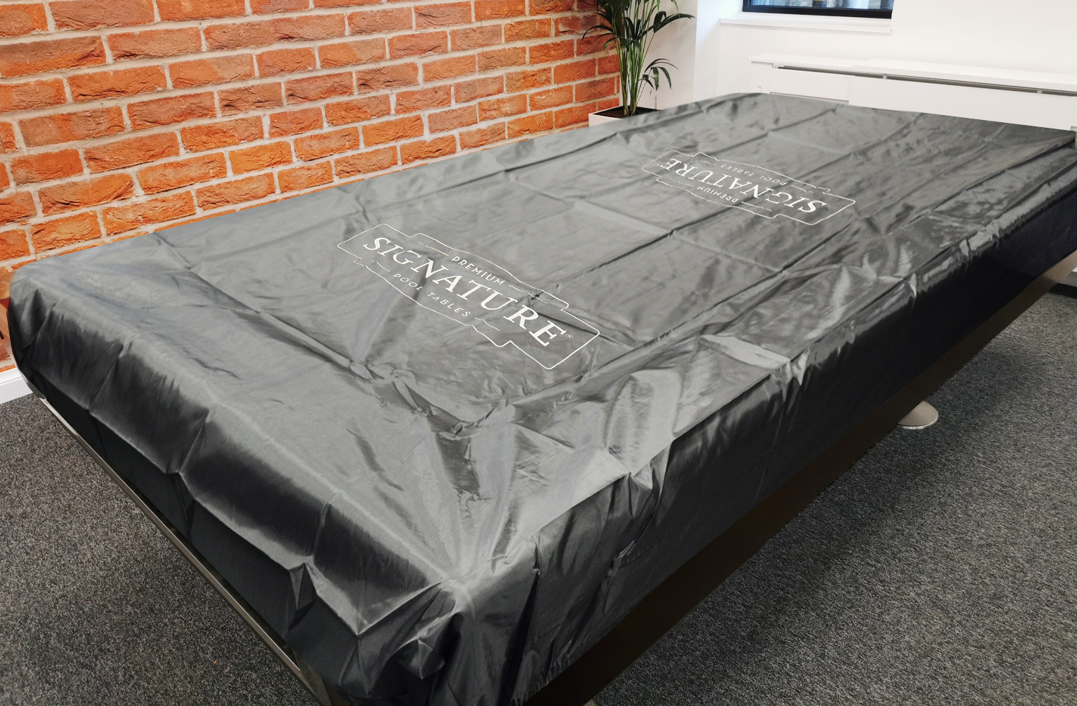 Signature Pool Table Cover in Black: 6ft, 7ft | Free Delivery!