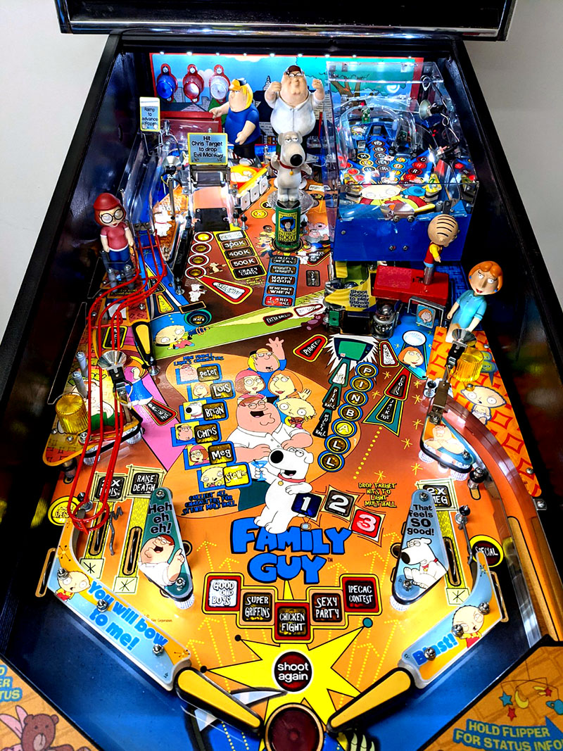 Family Guy Pinball Machine For Sale UK