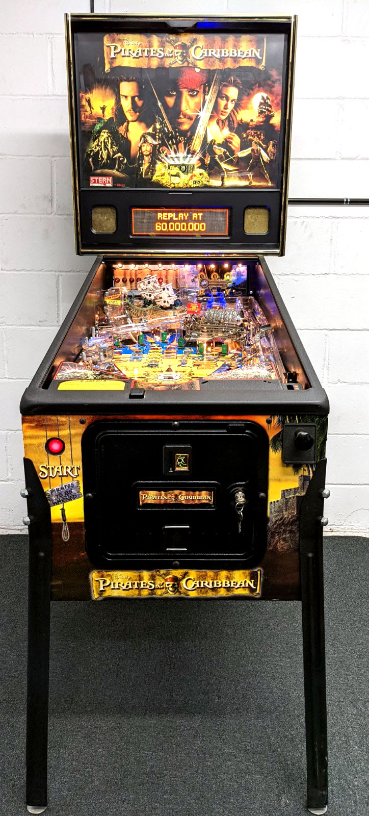 Pirates of the Caribbean Pinball Machine For Sale UK