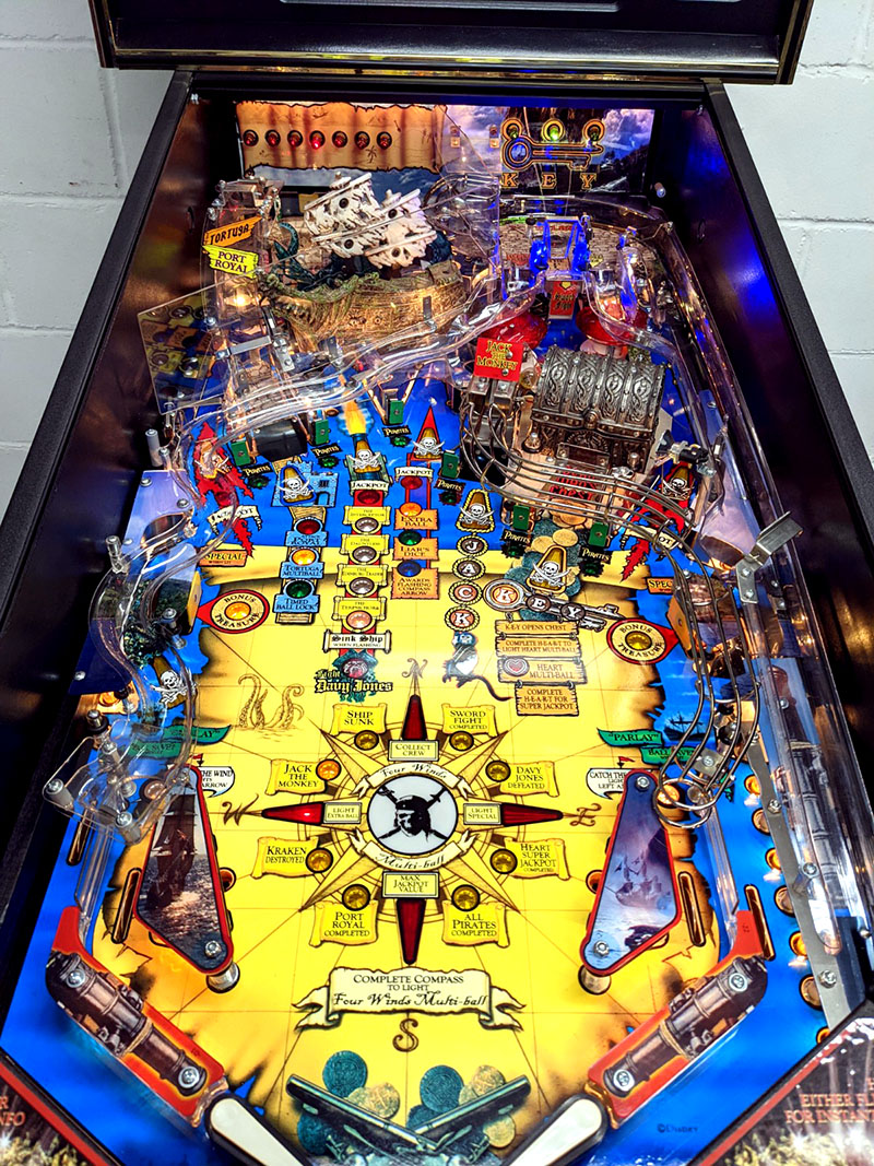 Pirates of the Caribbean Pinball Machine For Sale UK