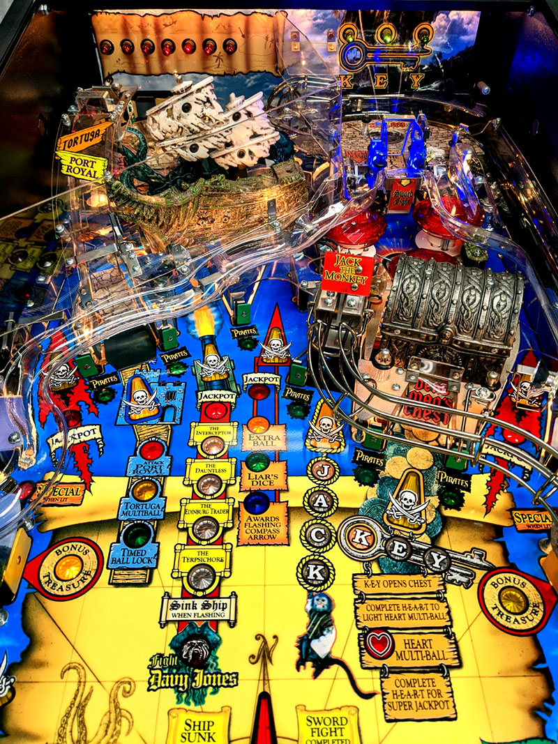 Pirates of the Caribbean Pinball Machine For Sale UK