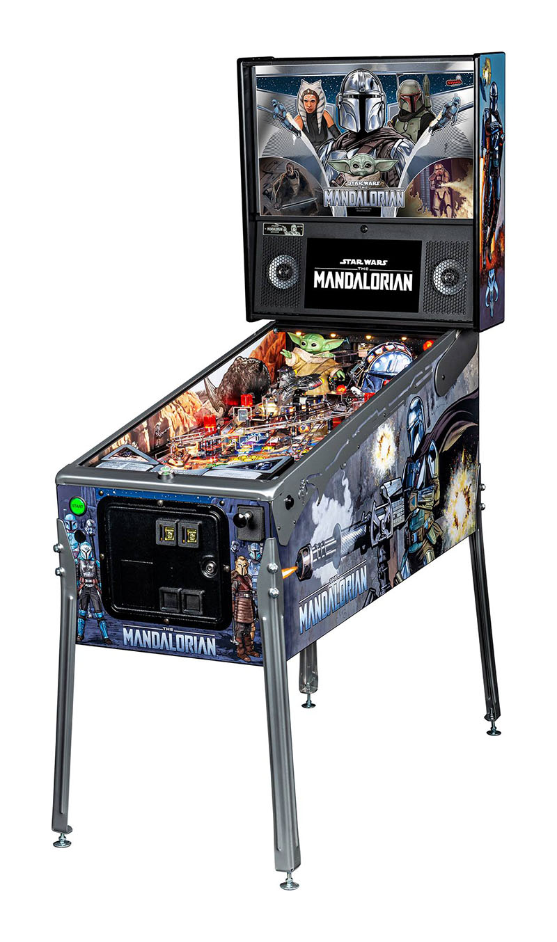 The Mandalorian Pinball Machine - LE Version Pinball Machine by STERN ...