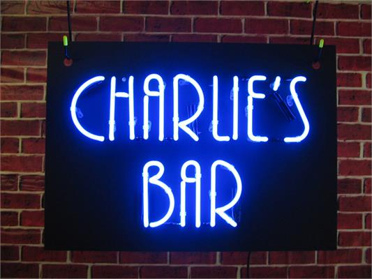 Charlie's Bar Neon Sign | Free Delivery!