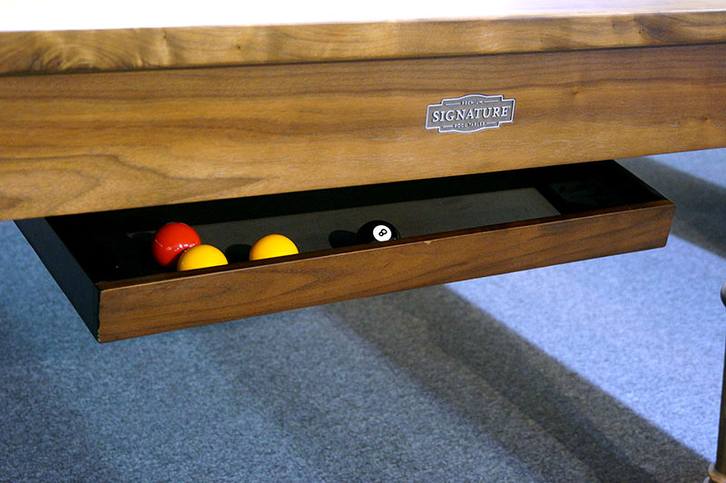 Signature Norton Walnut Pool Dining Table in Walnut - 7ft | Free ...