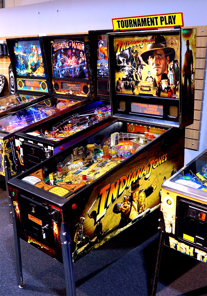 Indiana Jones Stern Pinball Machine For Sale UK