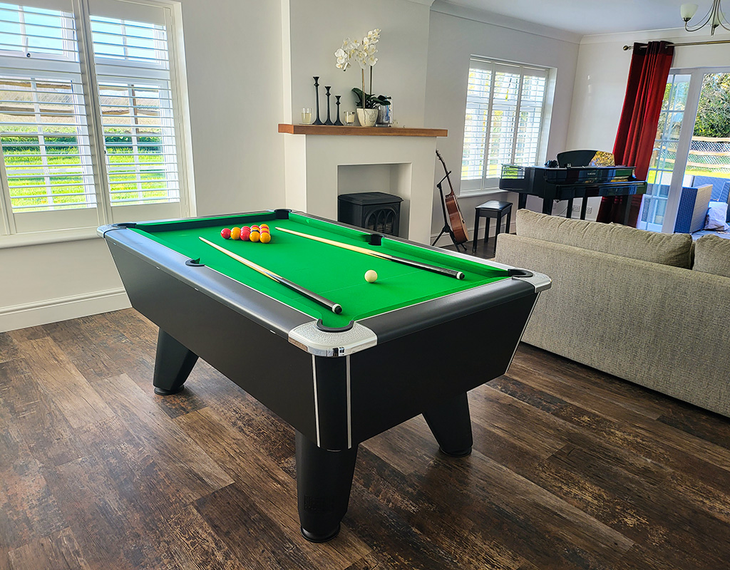 Supreme Winner Pool Table: Black Pearl - 6ft, 7ft | Free Delivery!
