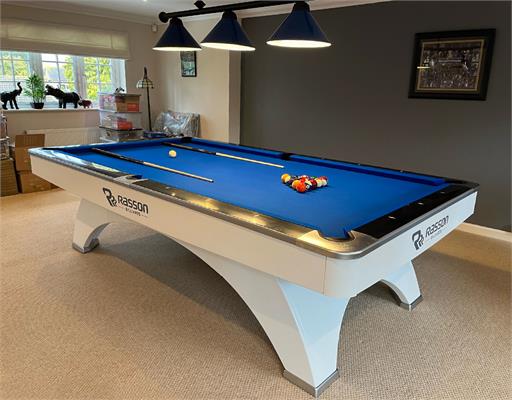 Rasson Ox American Pool Table: All Finishes - 7ft, 8ft, 9ft | Free ...