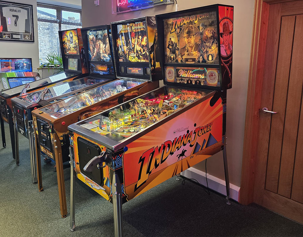 Indiana Jones Williams Pinball Machine For Sale UK