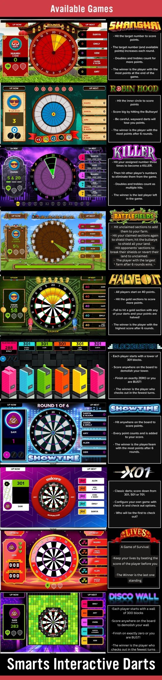 Smarts Interactive Darts | Smart Darts