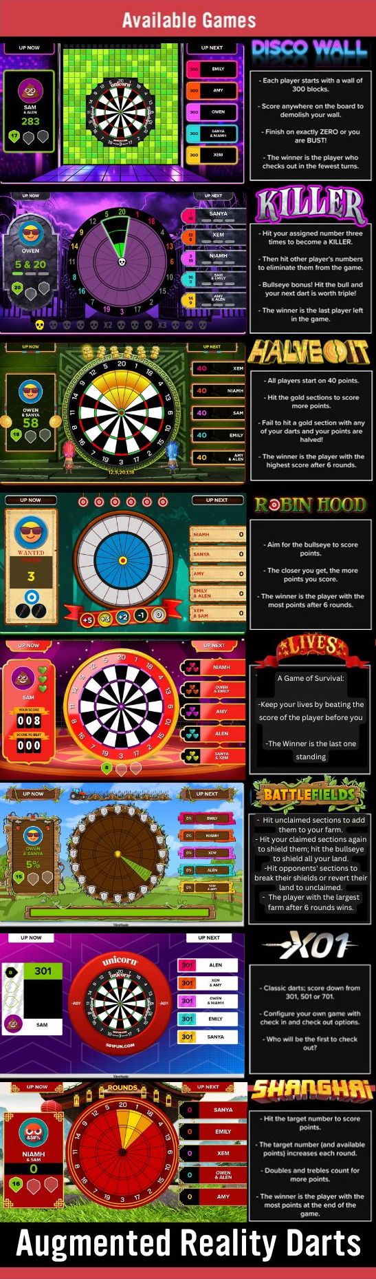 Augmented Reality Interactive Darts | AR Darts